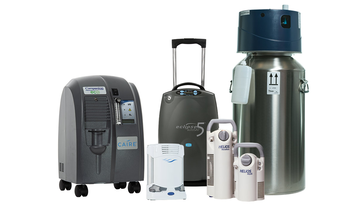 Going home with oxygen - CAIRE Inc.